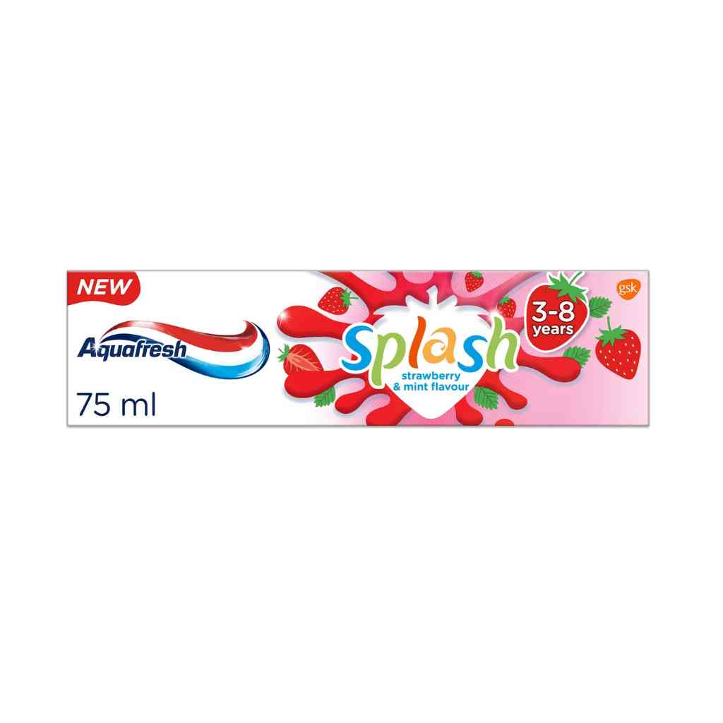 Aquafresh Splash Kids Toothpaste 3-8 Years 75ml| 60 minute delivery ...