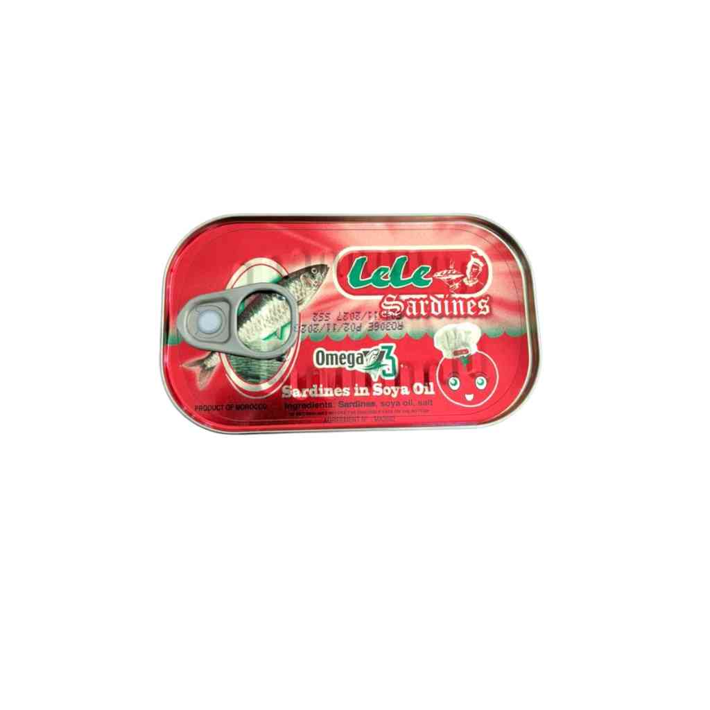 Lele Sardines in Soya Oil 125g| 60 minute delivery – Konzoom