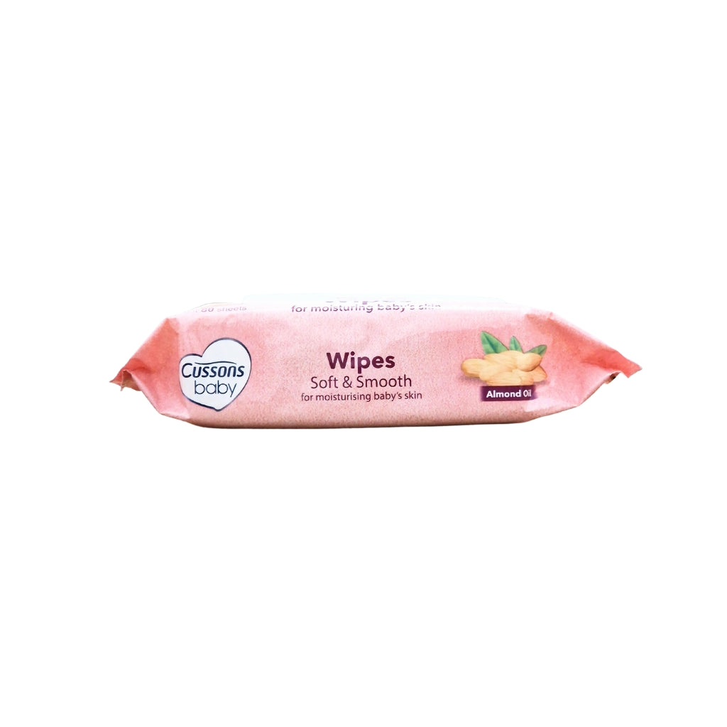 Cussons Baby Wipes Soft & Smooth Almond Oil 400g | 60 minute delivery ...