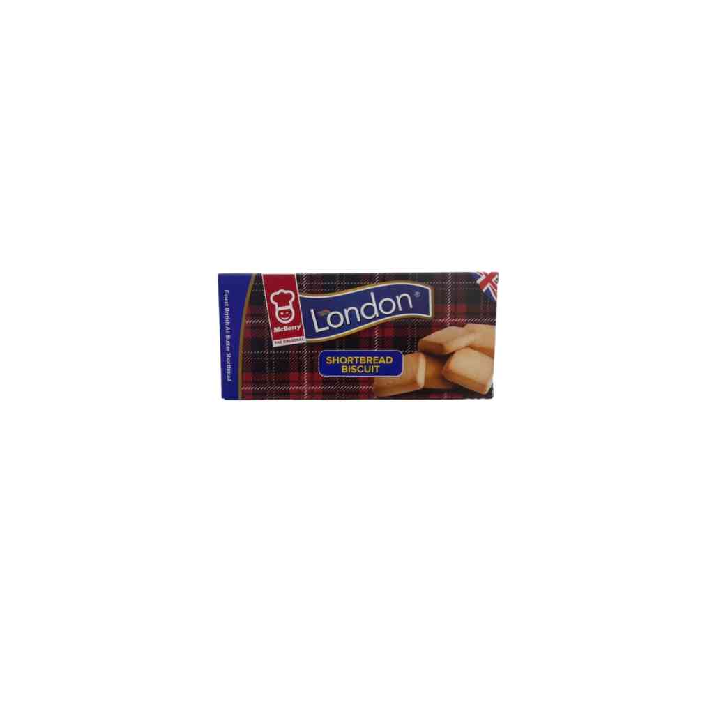 A Box of Mcberry London Shortbread Biscuit 60g - Wholesale | 24 ...